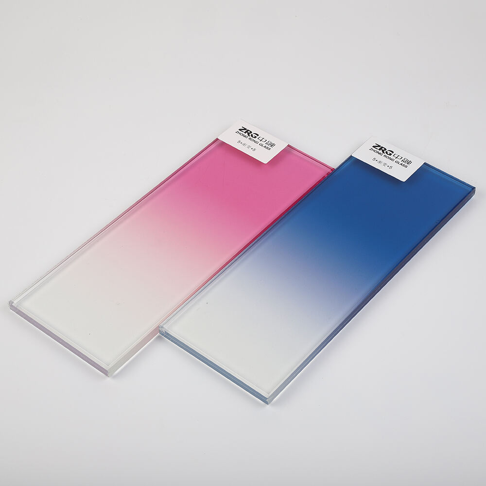 Engineering Grade Laminated Glass With Colored Pvb Film