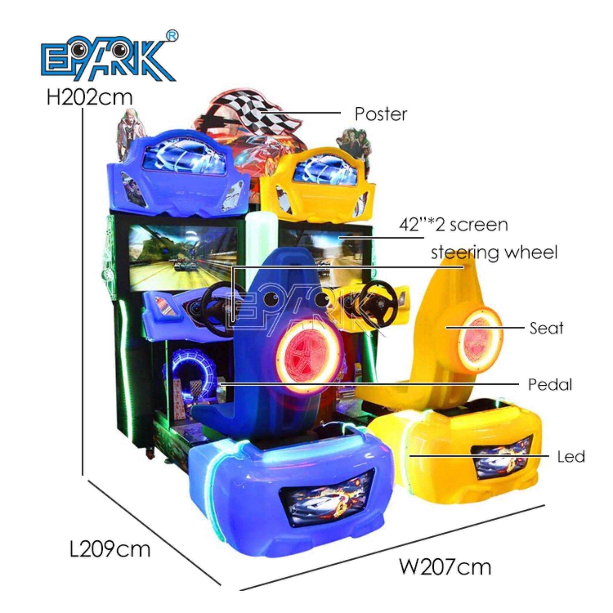 Racing Game Machine