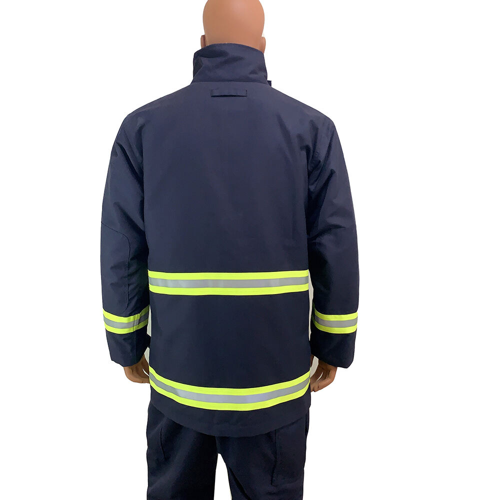 EN 469 Extreme Protect Aramid Shell 4 Layers Nomex Fire Fighter Fireman Fire Fighting ...