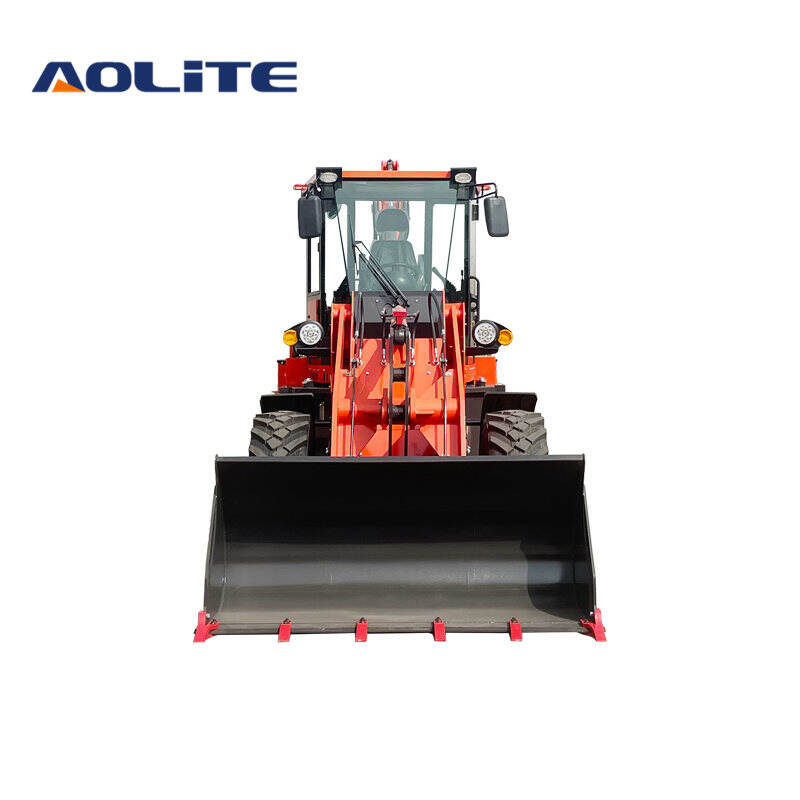 AOLITE BL70-25 CE 4 wheel drive front end backhoe loader 2.5ton earth ...