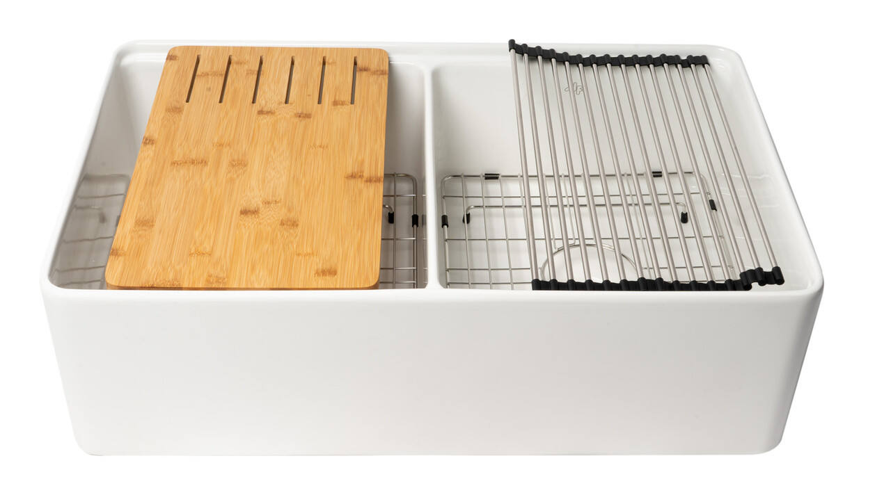 Quartz Double Step Sink | Quartz rock Sink