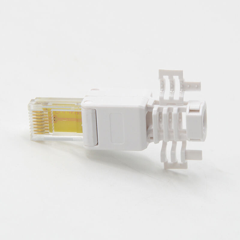 Tool-Less RJ45 8p8c CAT6A Connector , China Tool-Less RJ45 8p8c CAT6A ...