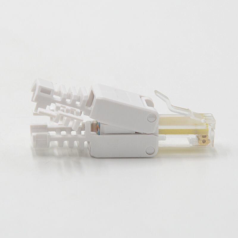 Tool-Less RJ45 8p8c CAT6A Connector , China Tool-Less RJ45 8p8c CAT6A ...