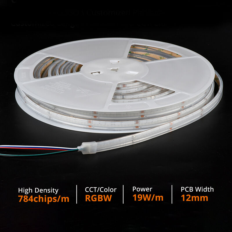 RGB 784ledsm COB LED Strip Light | RGB+W | Lumimore