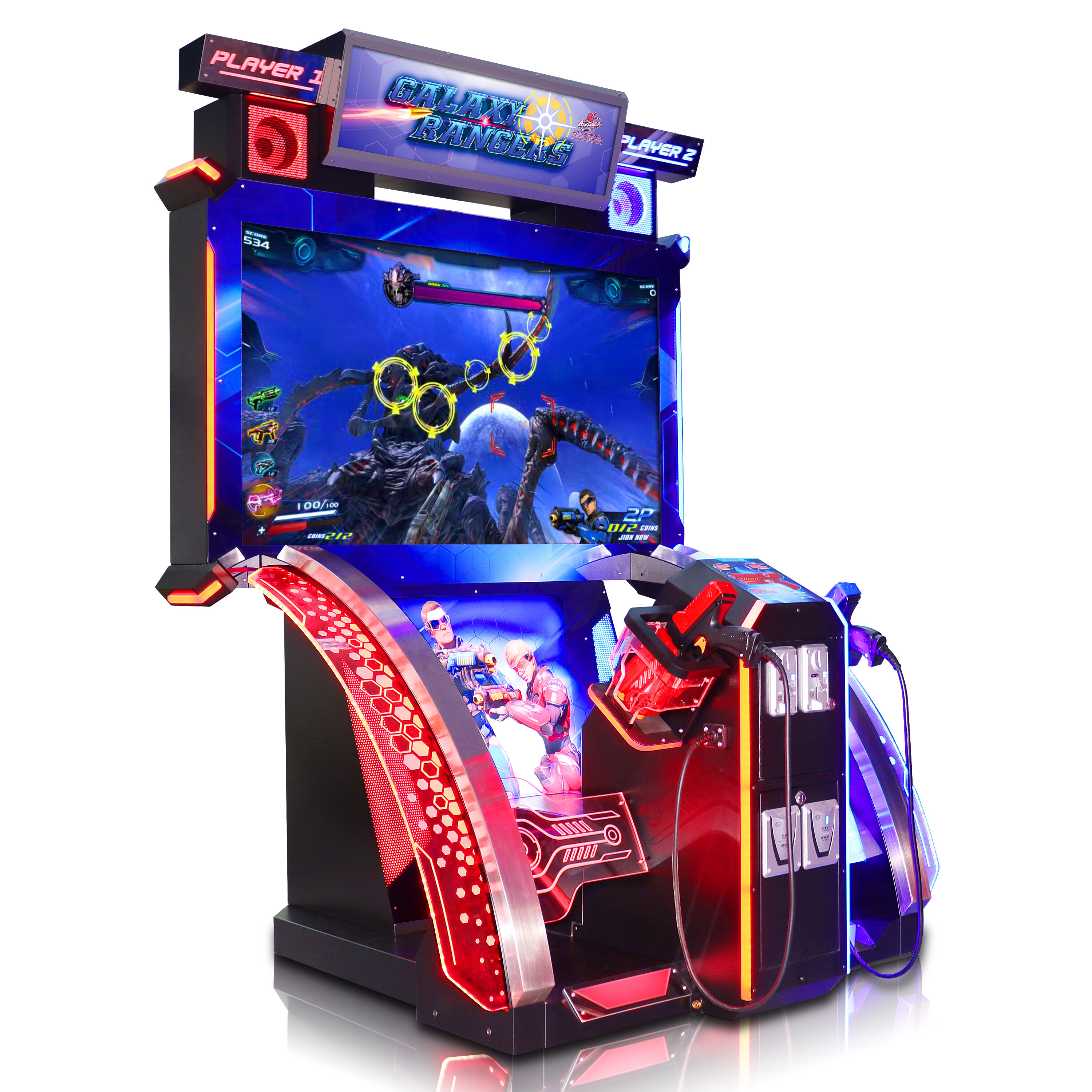 Galaxy Rangers (2PL） | Shooting Game Machines | ACE Amusement
