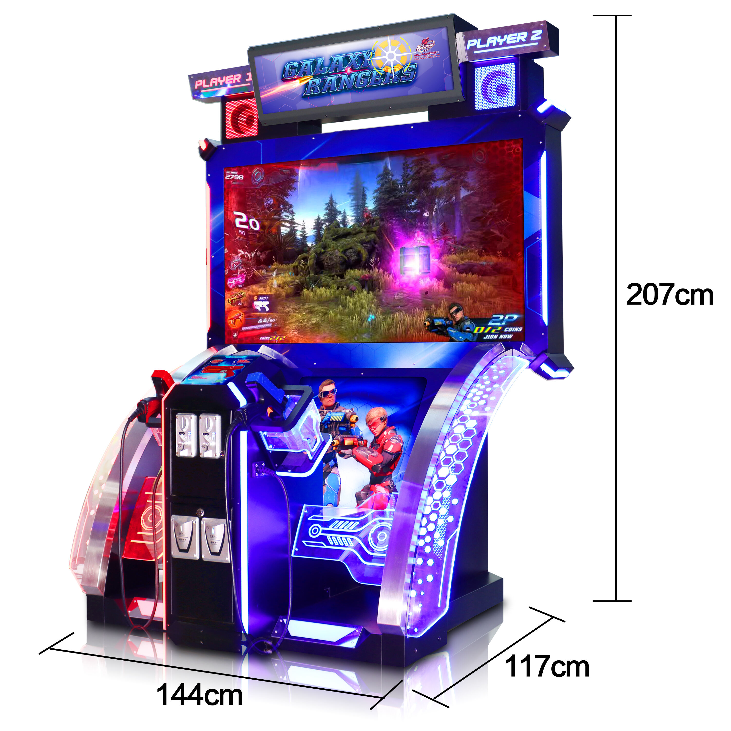 Galaxy Rangers (2PL） | Shooting Game Machines | ACE Amusement