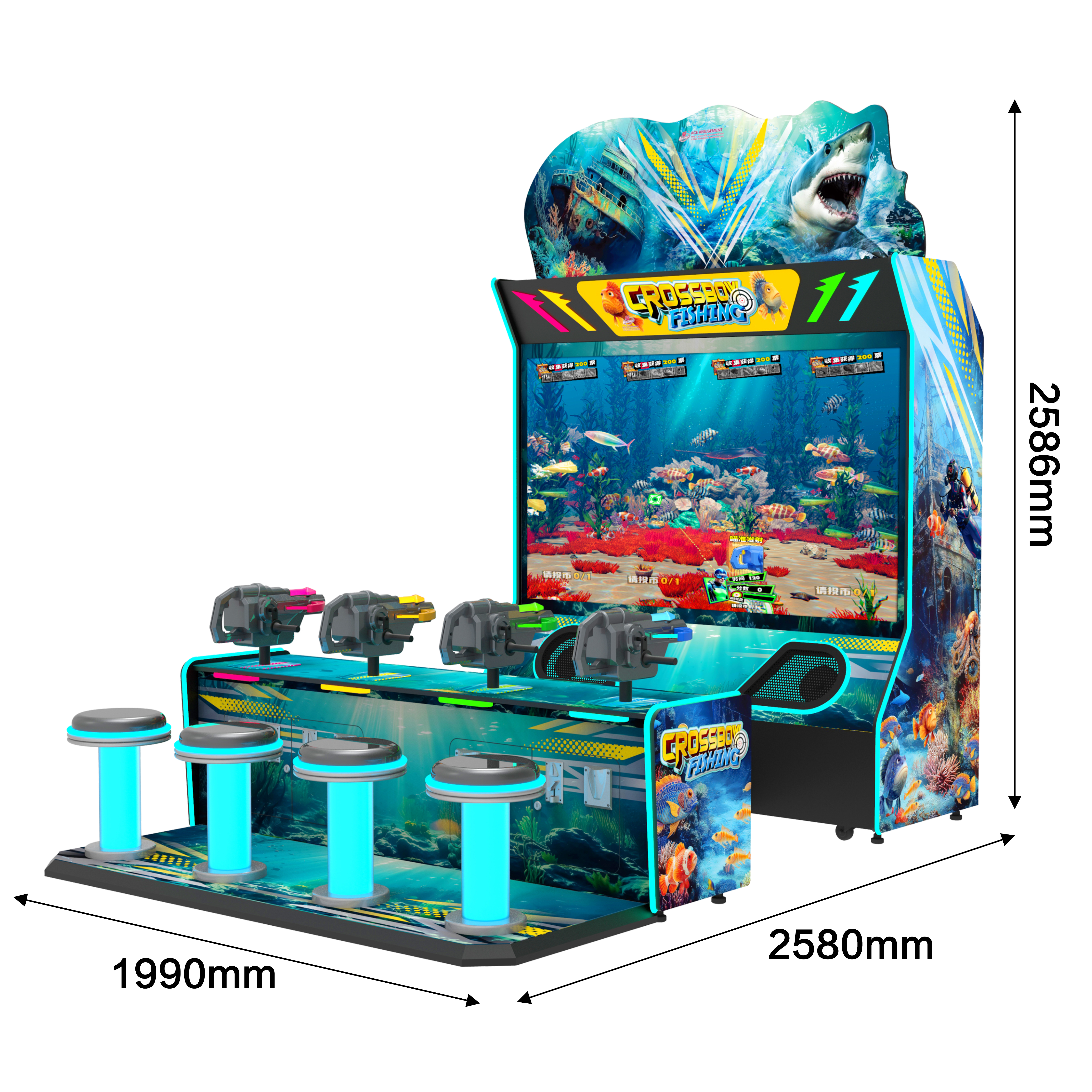 Crossbow Fishing SD | New & Hot Game Machines | ACE Amusement