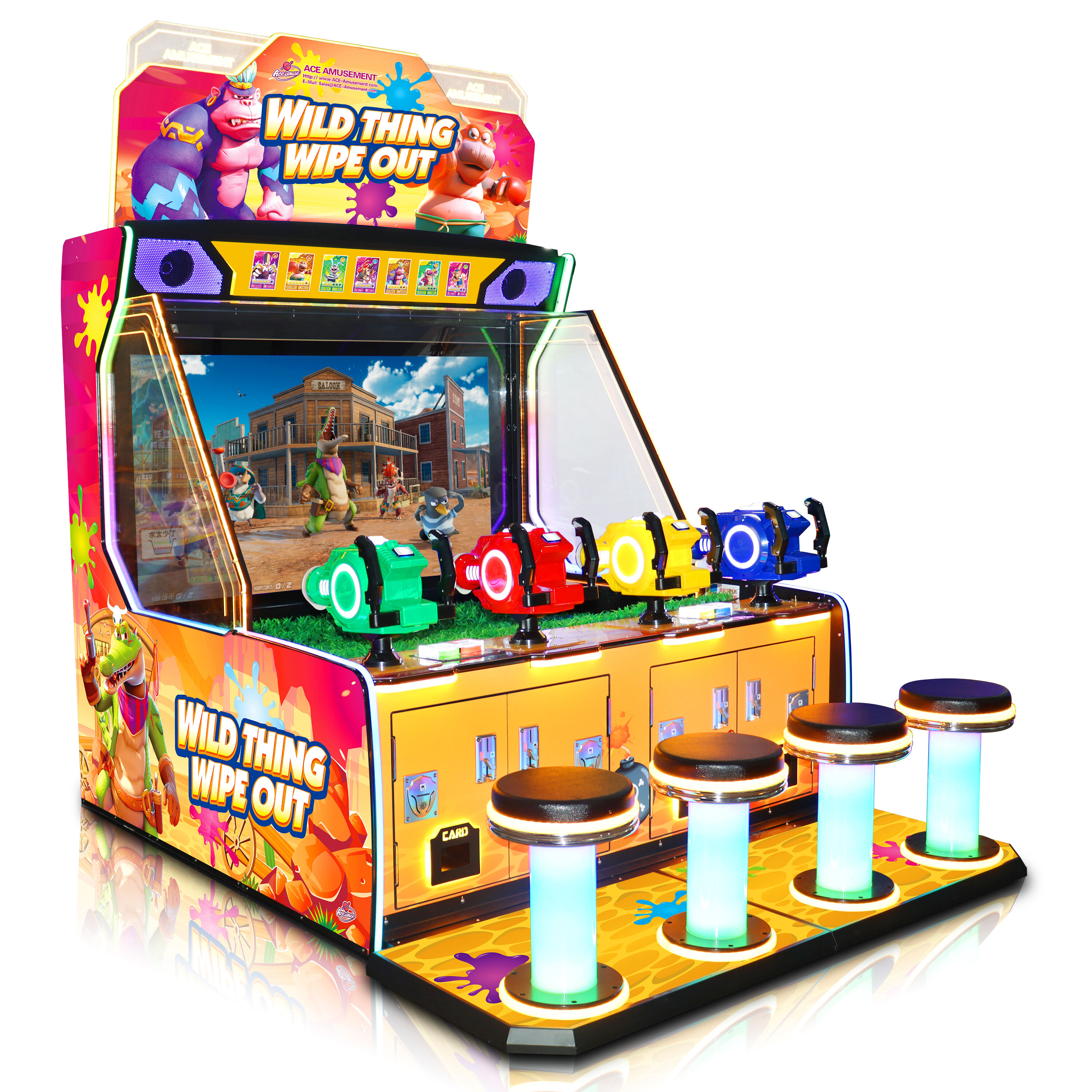 High-Energy Shooting Game Machines for Fun & Excitement