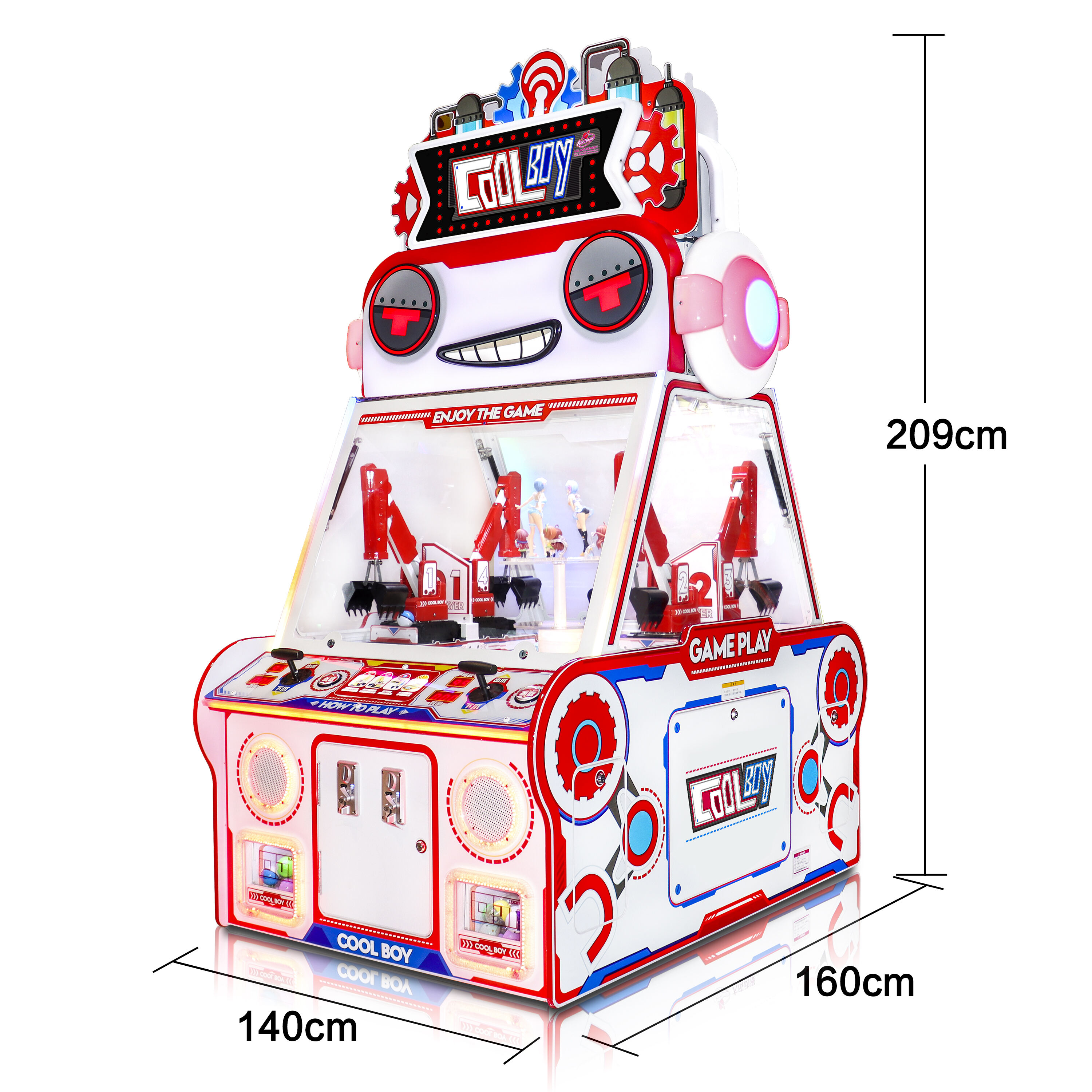 Cool Boy (White) | Redemption Game Machines | ACE Amusement