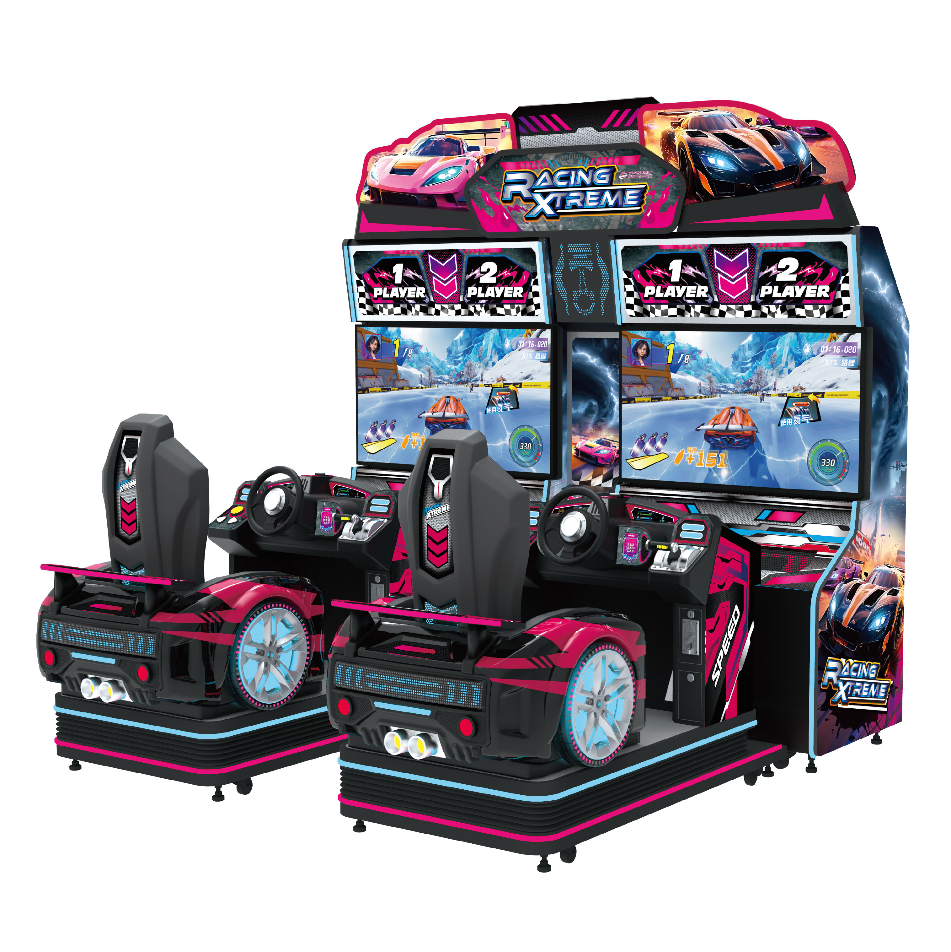 Racing XTreme (SD 2 Monitors) | New & Hot Game Machines | ACE Amusement