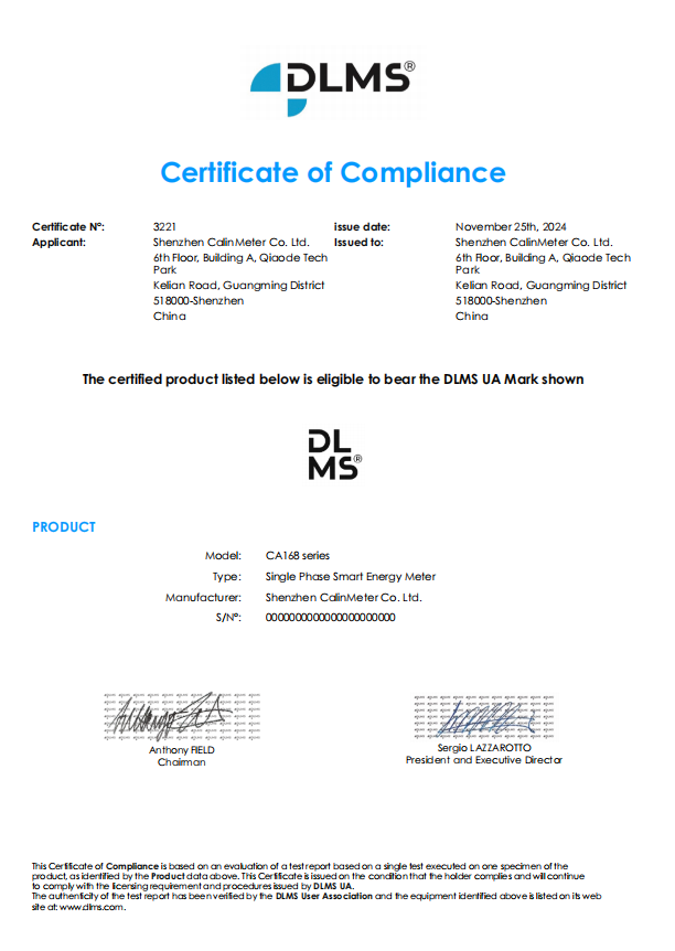 Calin Meter | Smart Prepayment Meters & AMI Solutions Manufacturer ...