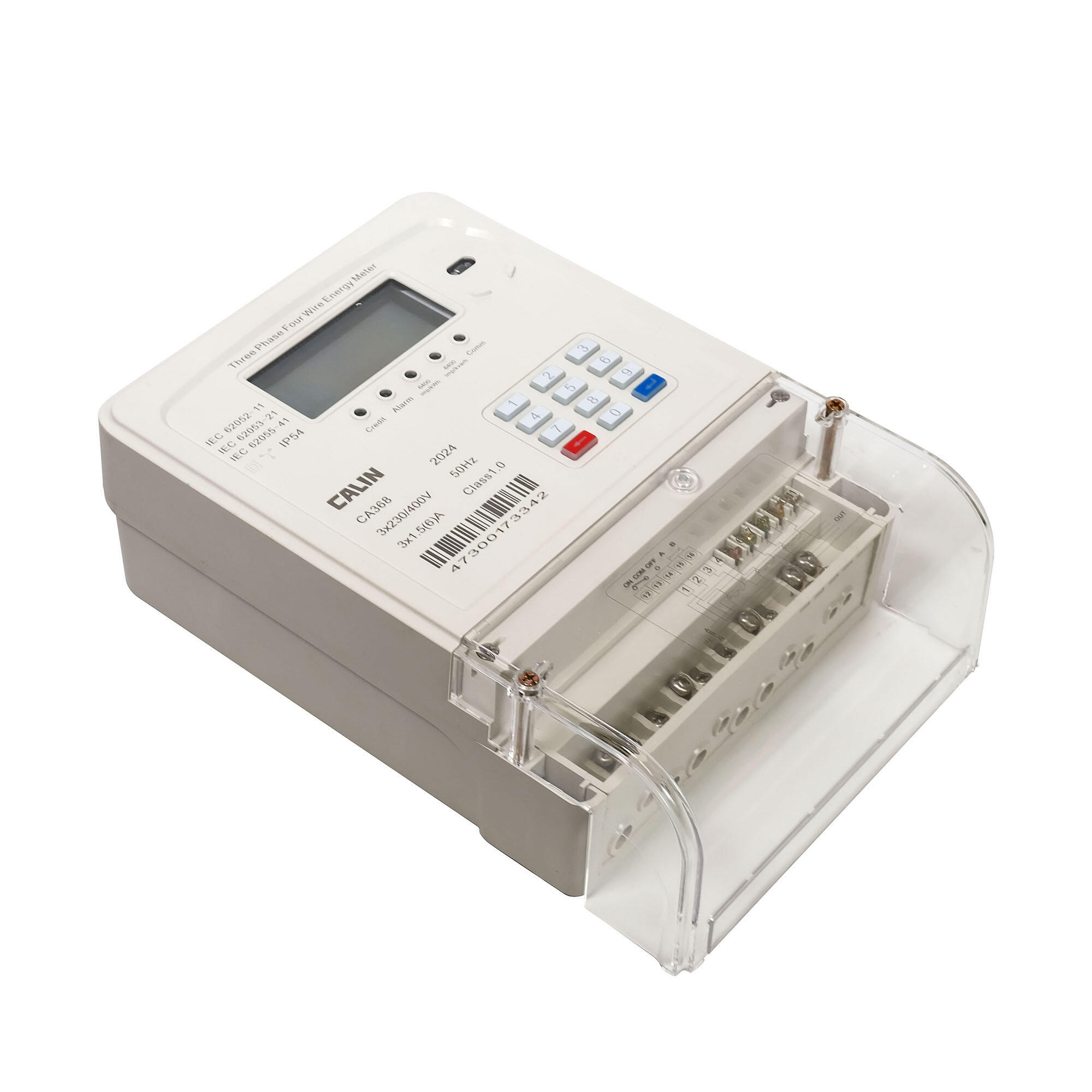 Three Phase Keypad Electricity Meter, China Three Phase Keypad ...