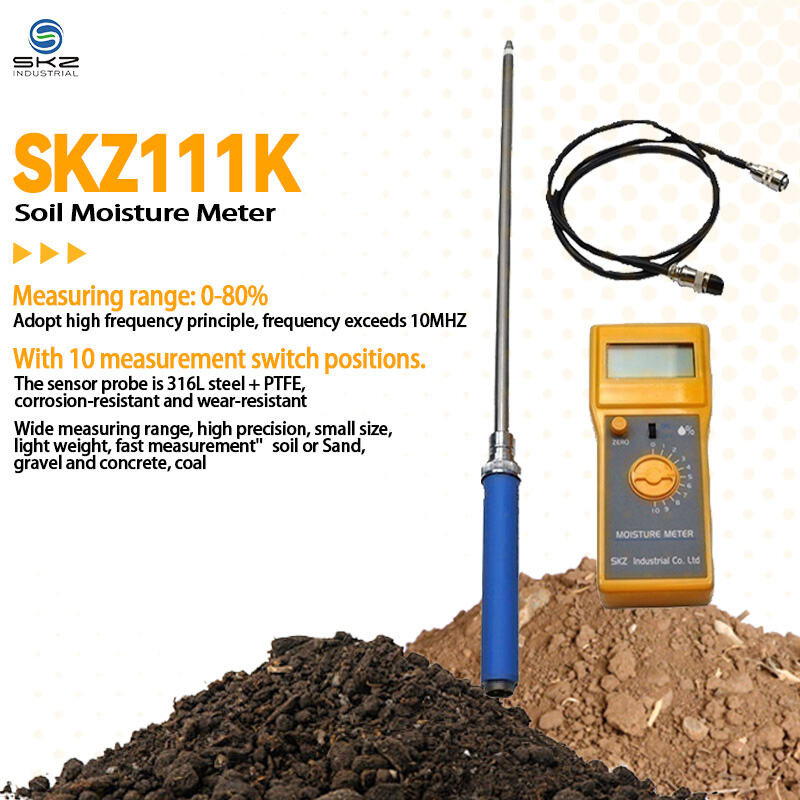 Misuratore di Umidità del Terreno SKZ111K: Tester di Precisione ad Alta ...