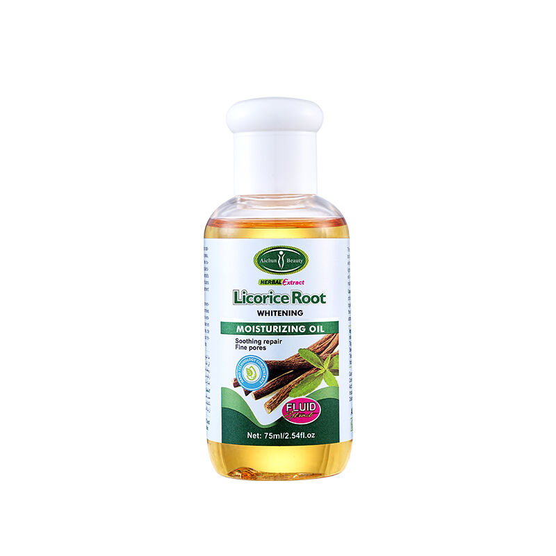 Herbal Whitening Skin Lightening Olive Oil Extraction Moisturizing Repair Licorice Root Oil ...