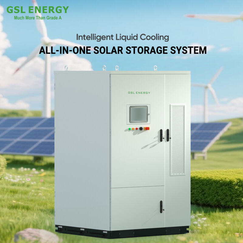 GSL Energy 125kW / 261kWh All-in-One Liquid-Cooling High-Voltage Energy ...