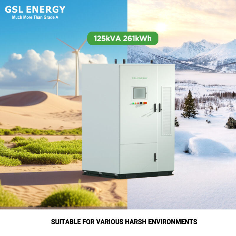 GSL Energy 125kW / 261kWh All-in-One Flüssigkeitsgekühltes ...