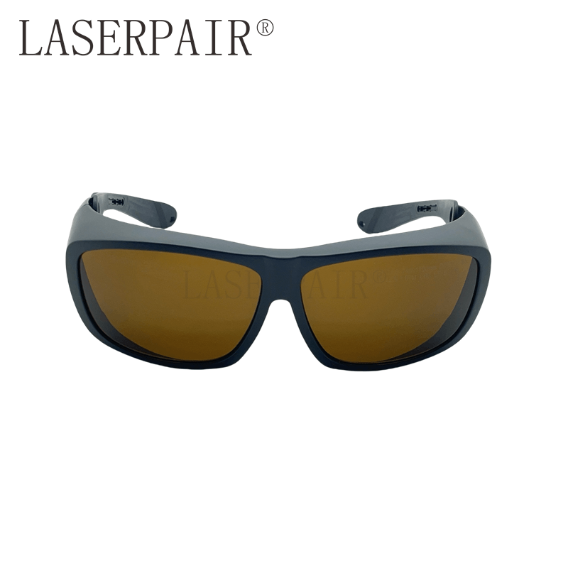 LP-GTY-3 #304 Black Laser Safety Goggles - OD7+ | CE EN207 Certified