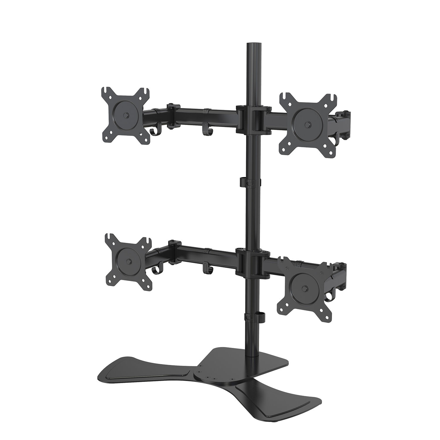 Heavy Duty Freestanding Monitor Arms for 4 Screens V-MOUNTS VM-D31S ...