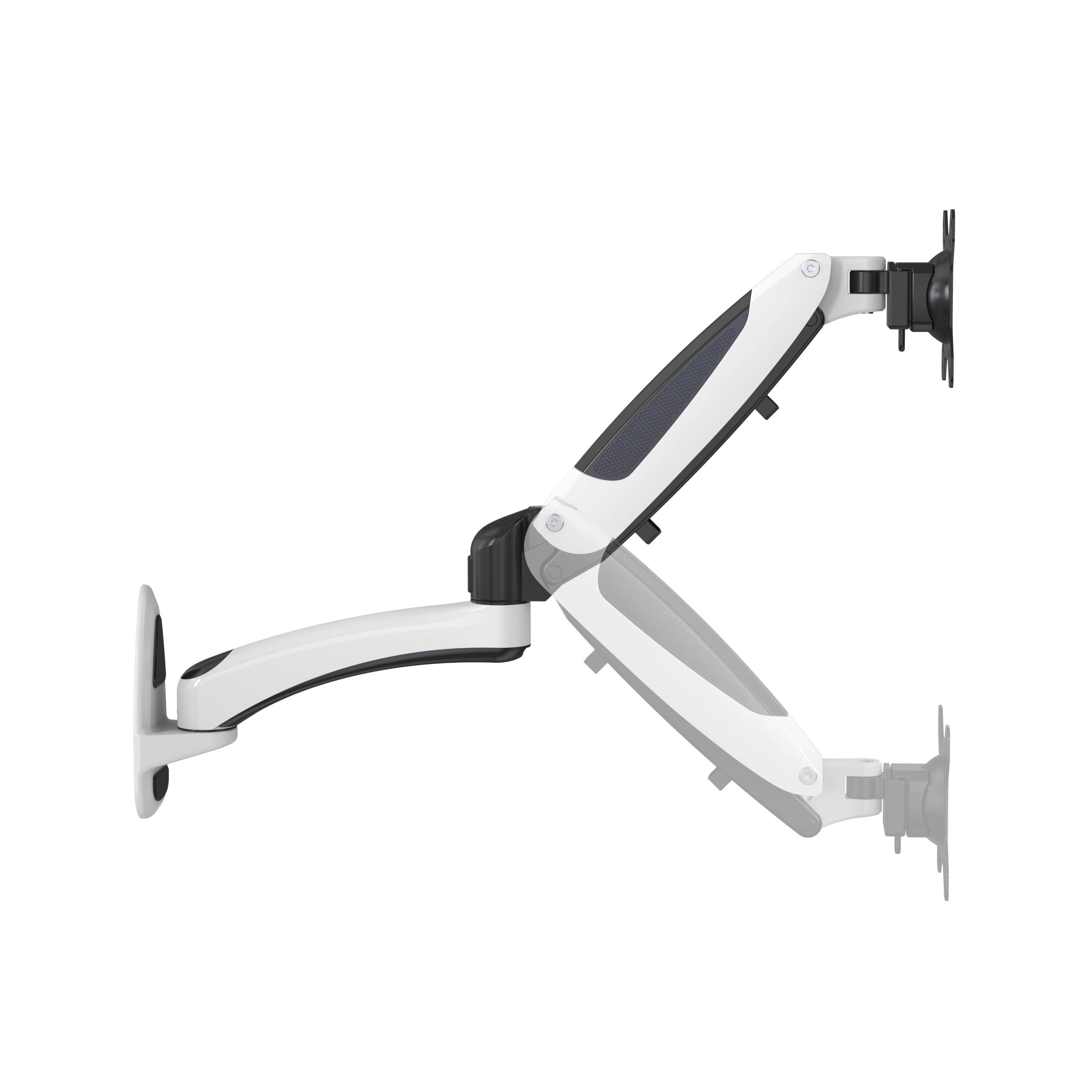 Adjustable Aluminum Monitor Wall Mount for 13-32 Inch Screens with ...
