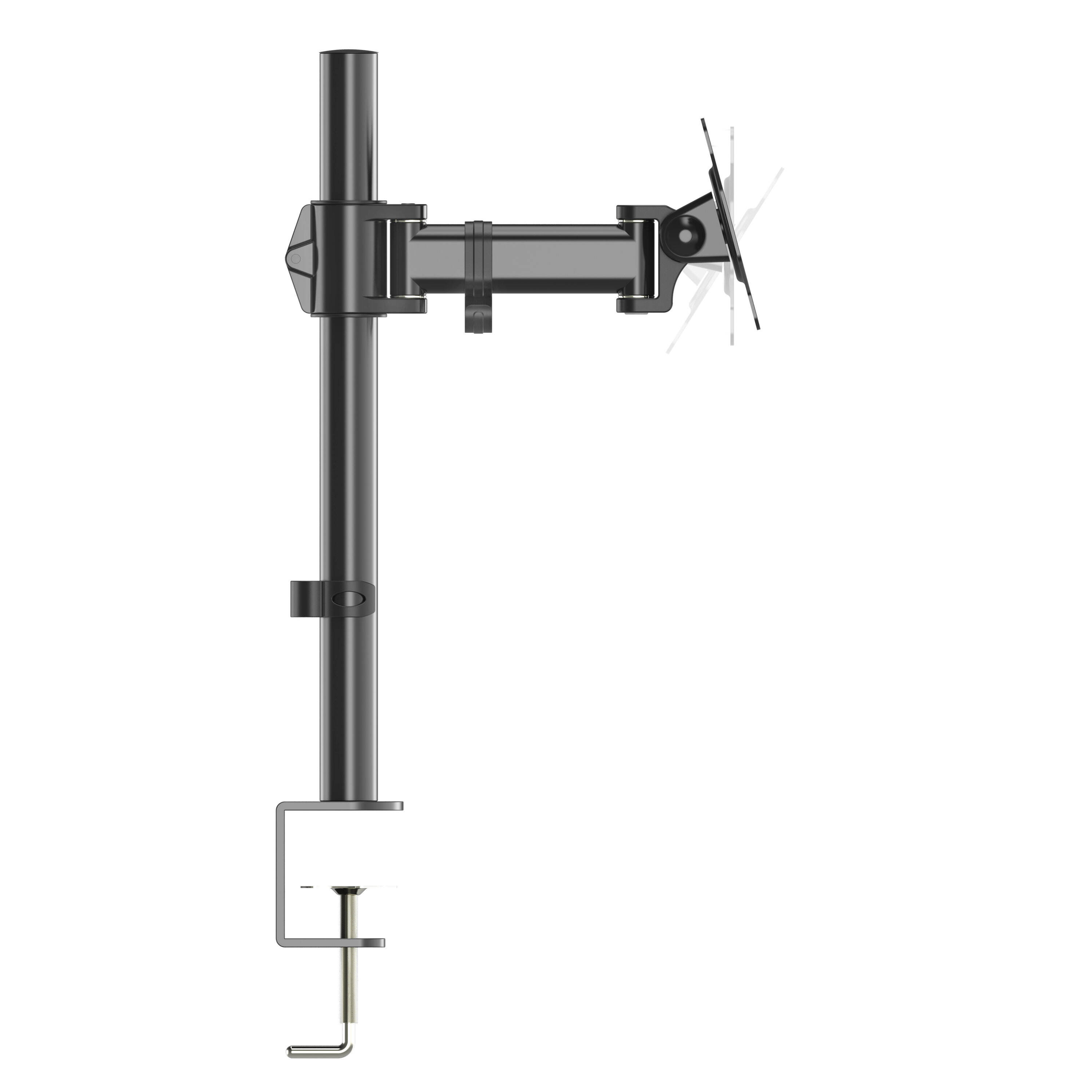 Economy Height Adjustable Full Motion Single Monitor Arm V-MOUNTS VM ...