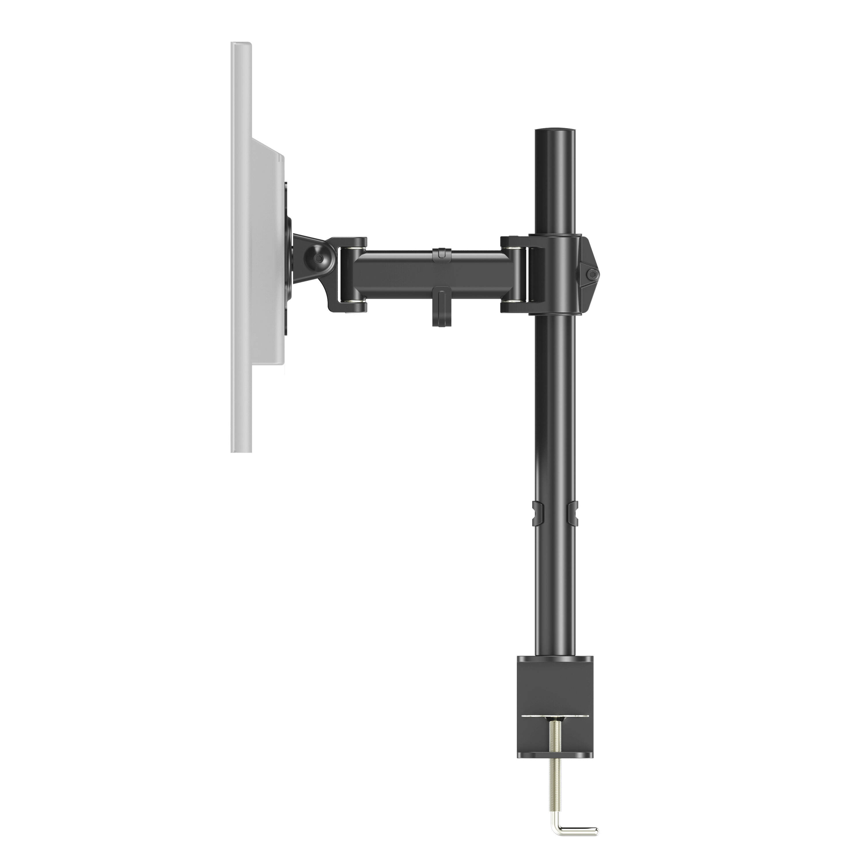 Economy Height Adjustable Full Motion Single Monitor Arm V-MOUNTS VM ...