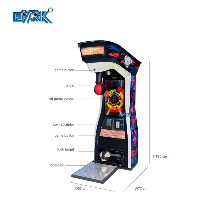 Combo Boxing Kicking Coin Operated Arcade Game Machine Boxing Machine