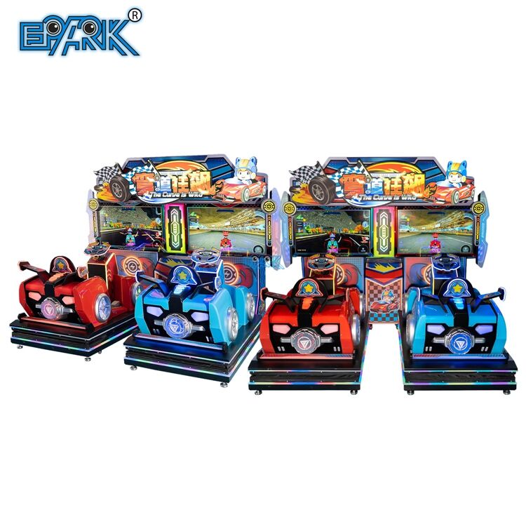 Coin Operated Arcade Racing Cars Simulator Indoor Motion Speed Speed ...