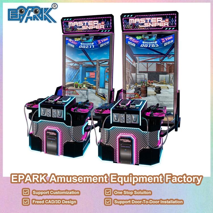 Indoor Shooting Arcade Video Shooting Game Machine Master Sniper Game