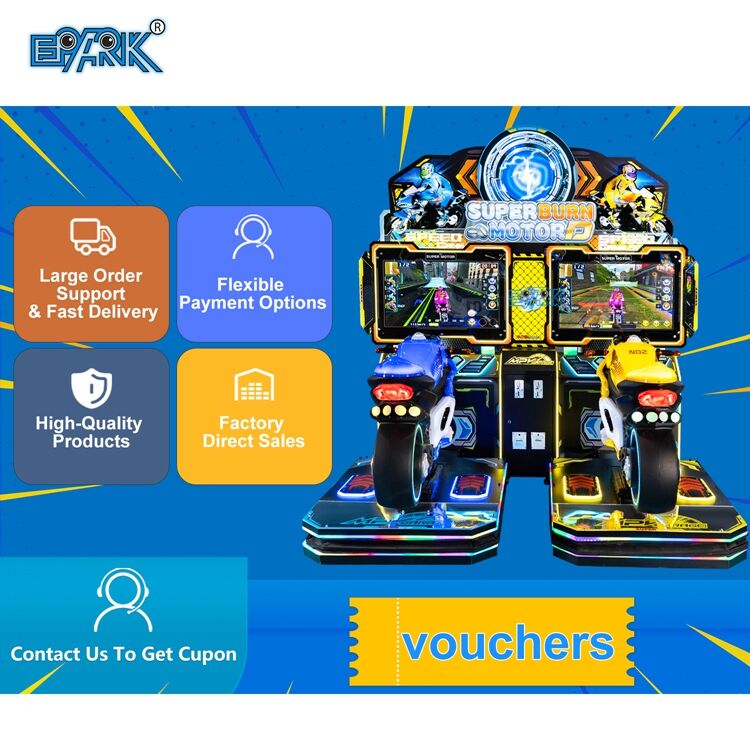 Racing Simulator Coin-Operated Arcade Machine