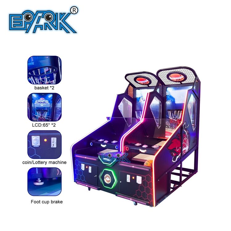 Street Basketball Arcade Game Machine Basketball Shooting Machine