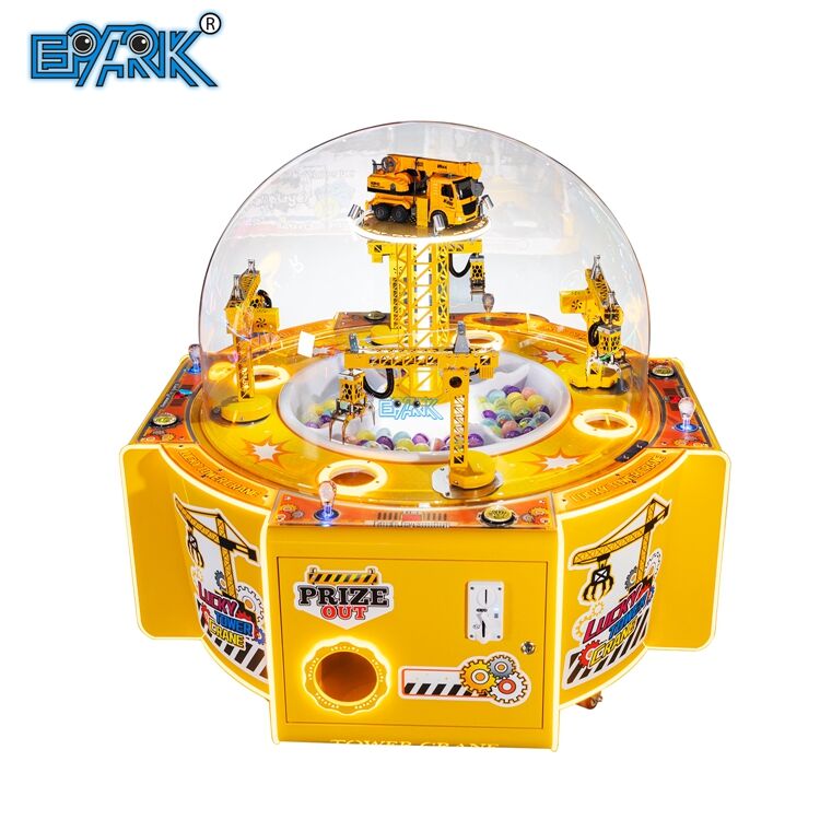 Arcade Game Center Coin Operated Kids Game Machine 4 Players Games ...