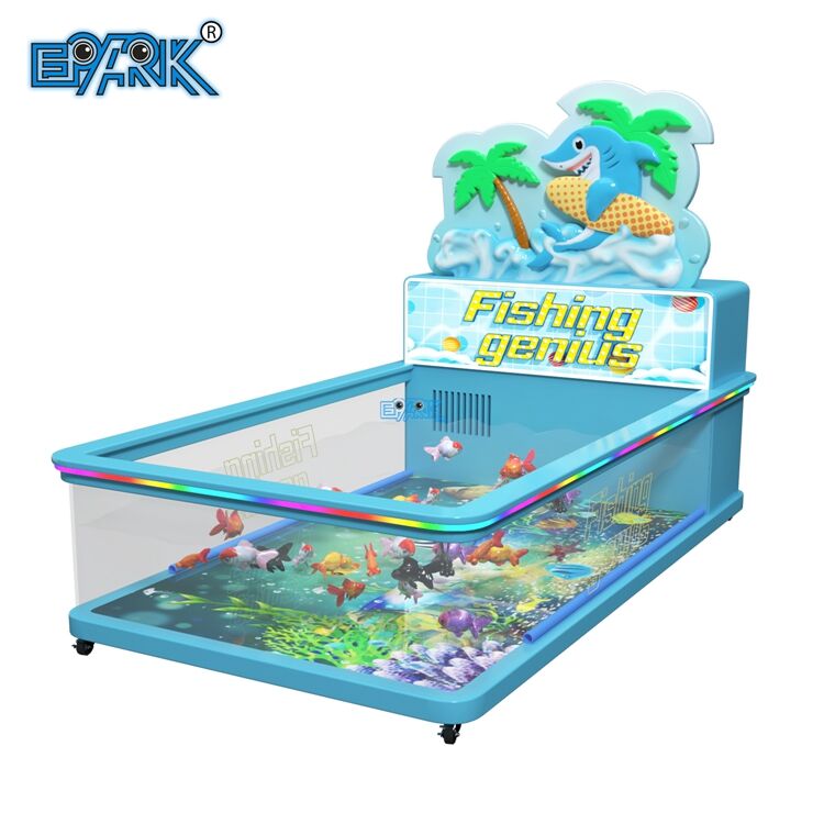 Children Indoor Amusement Pond Games Machines Fiberglass Kids Fishing ...