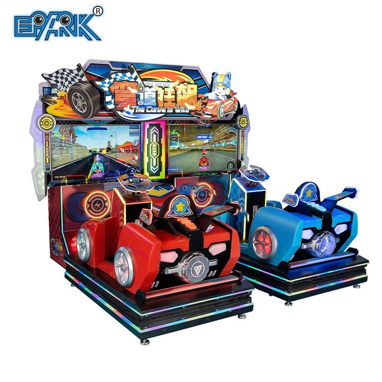 Coin Operated Arcade Racing Cars Simulator Indoor Motion Speed Speed ...