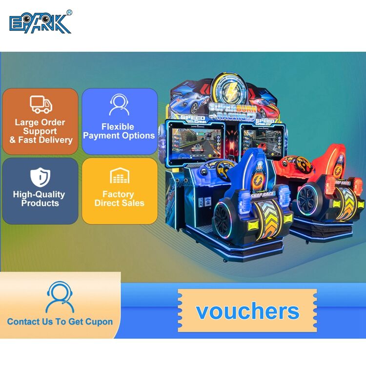 Racing Simulator Coin-Operated Arcade Machine