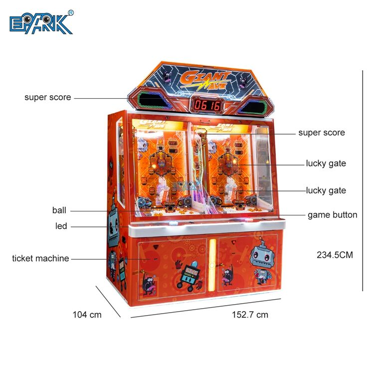 Amusement Park Coin Operated Pinball Machine