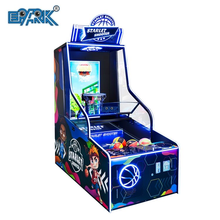 Customized Coin Operated Kids Basketball Machine Arcade Basketball Game ...