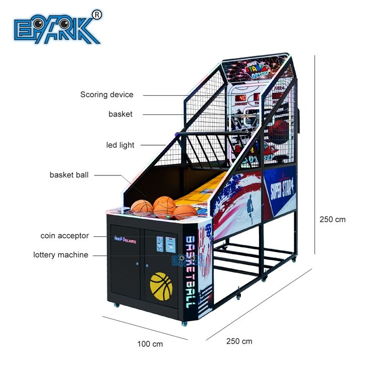 Indoor Game Equipment Arcade Basketball Machine Commercial Arcade ...