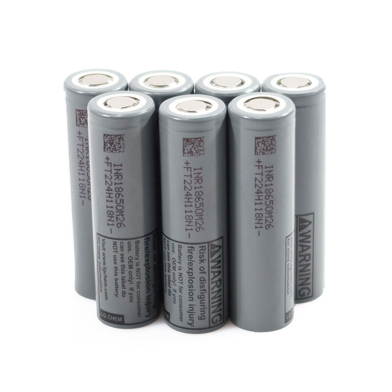 3.7V 18650 Battery Digital Meter Toys Lg M26 2600mah NCM 18650 Battery ...