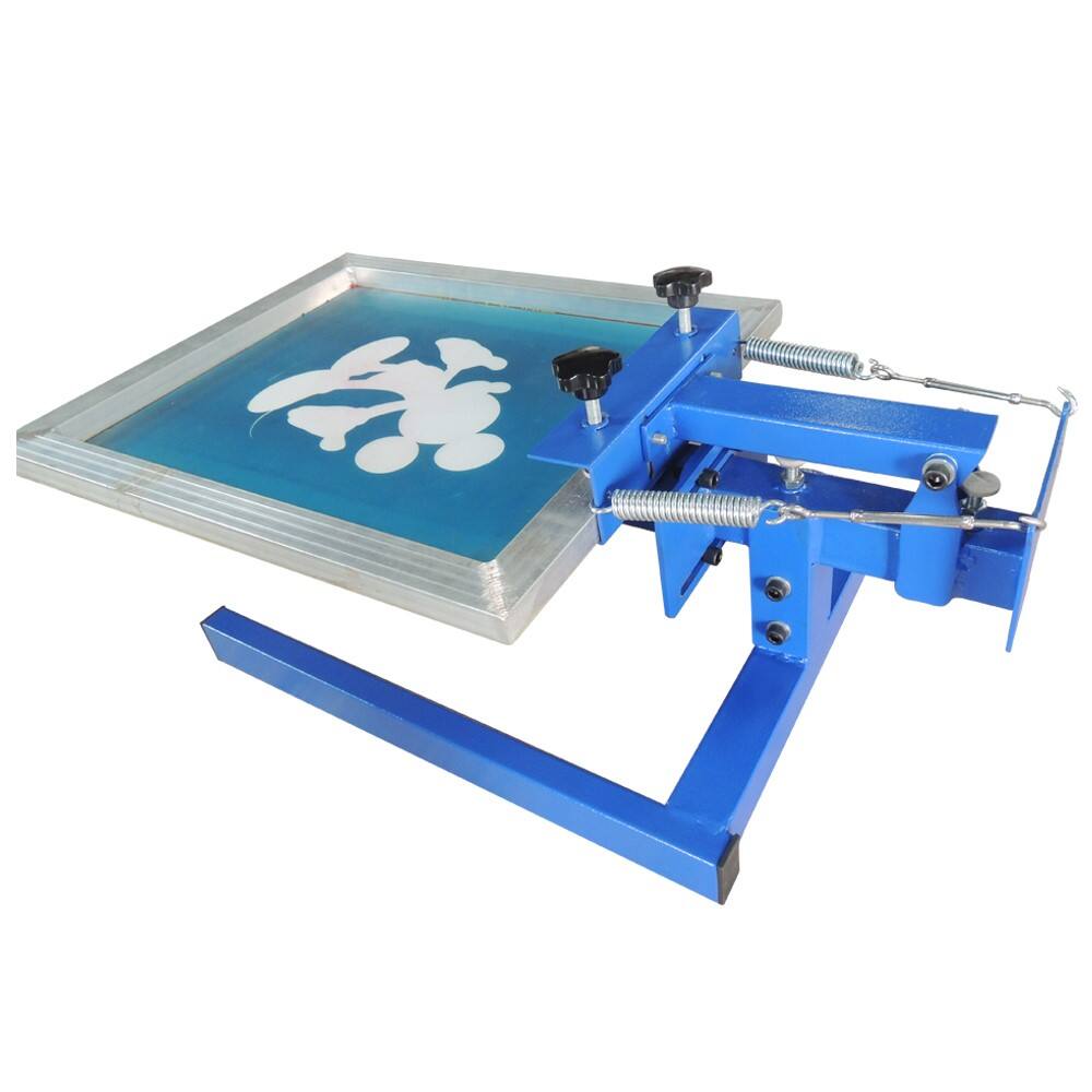 NS101 1x1 Screen Printing Frame - Single Color Manual Textile Printing ...