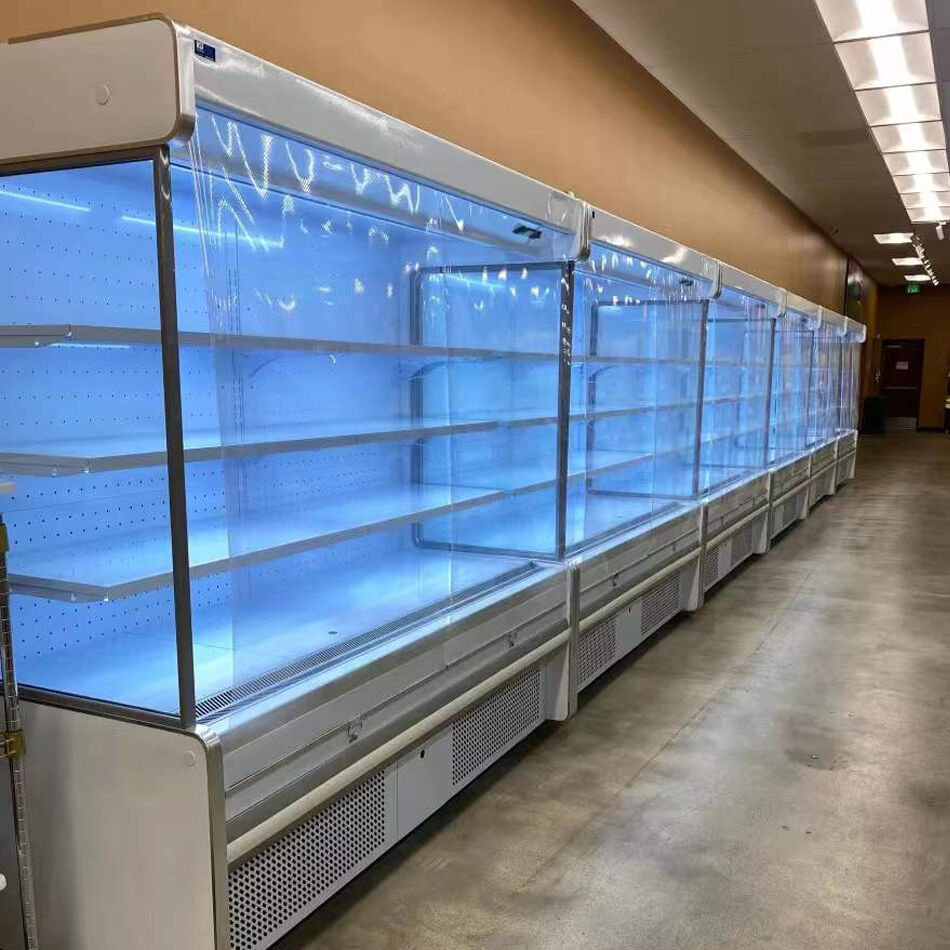 Open Front Built-in Multi-Decks Fruits & Vegetable Display Cooler