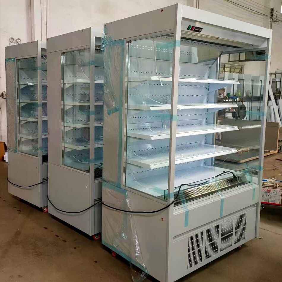 Open Front Built-in Multi-Decks Fruits & Vegetable Display Cooler