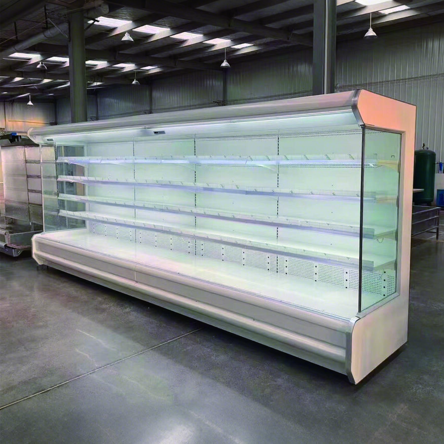 Multi-Decks Doorless Merchandising Display Chiller with Remote Compressor