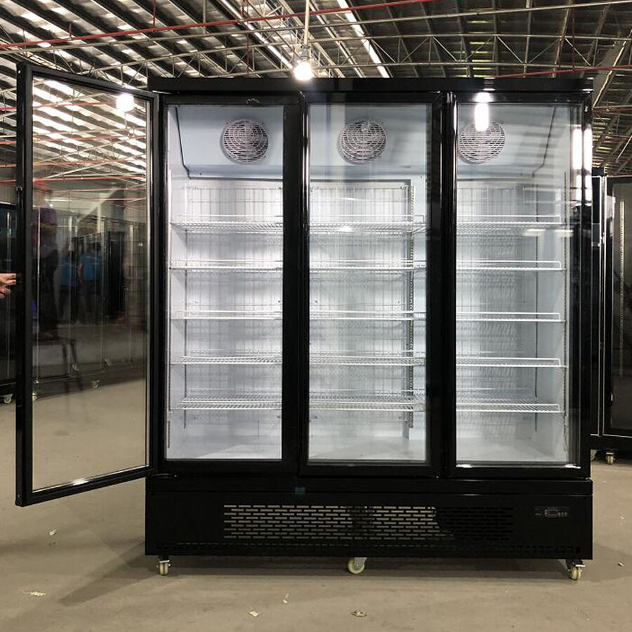 Built-in 1600L Frozen Food Display Cabinet for Supermarkets