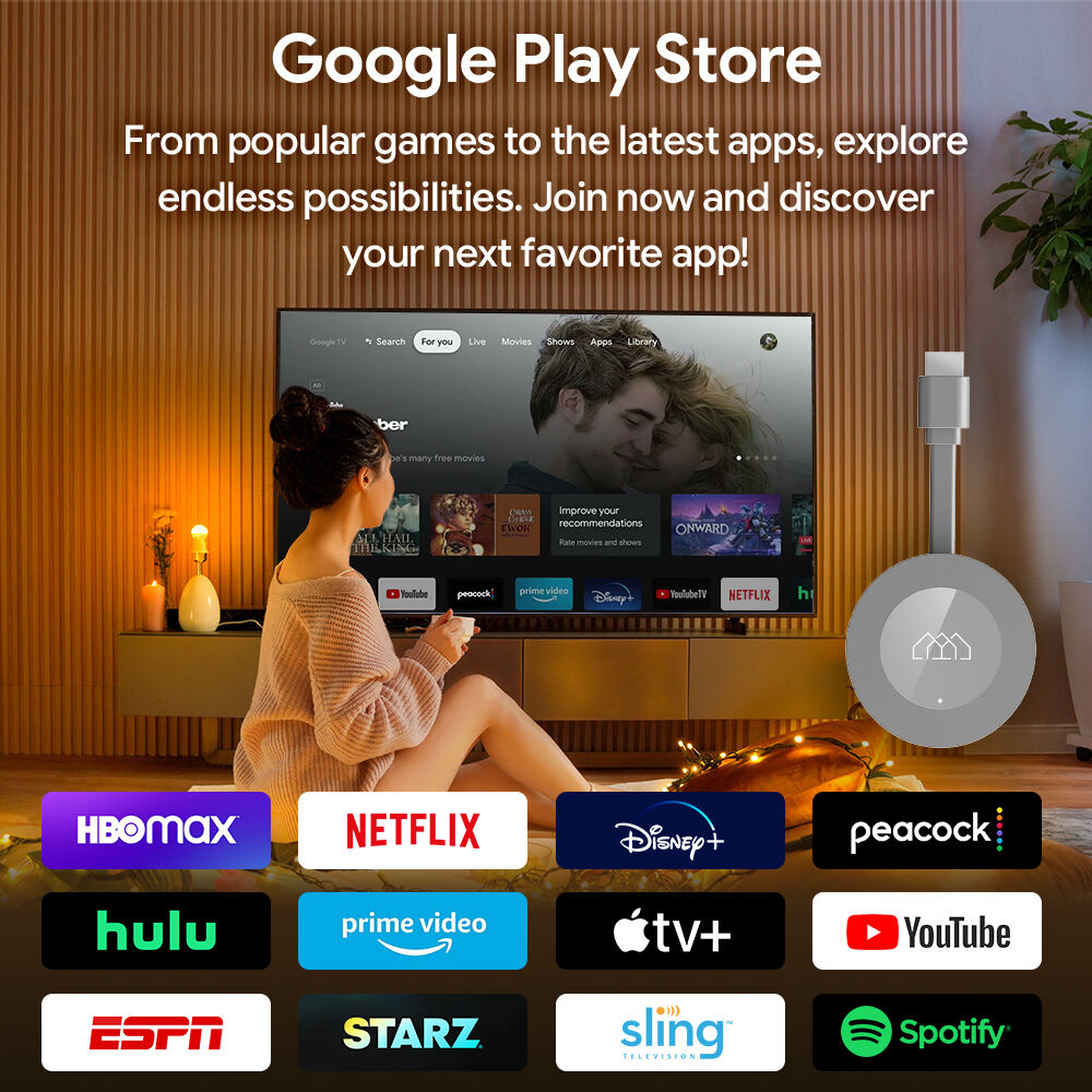 Elebao GD2 Homatics Dongle G 4K Google TV Google Chromecast 2023 ...