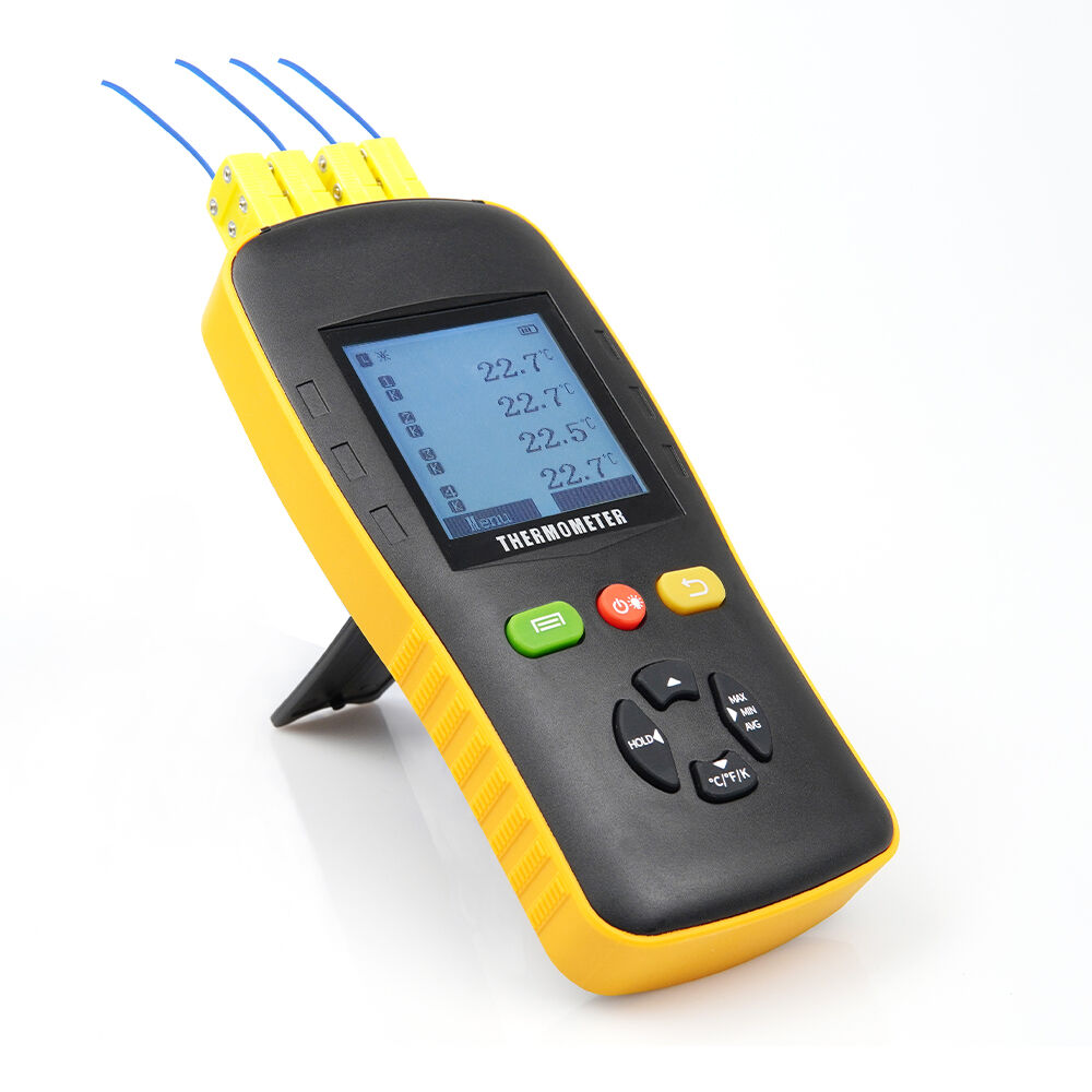 Tzone - Jumper Thermometer with K-Type Thermocouple Probe | Temperature ...