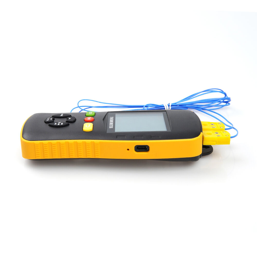 Tzone - Jumper Thermometer with K-Type Thermocouple Probe | Temperature ...