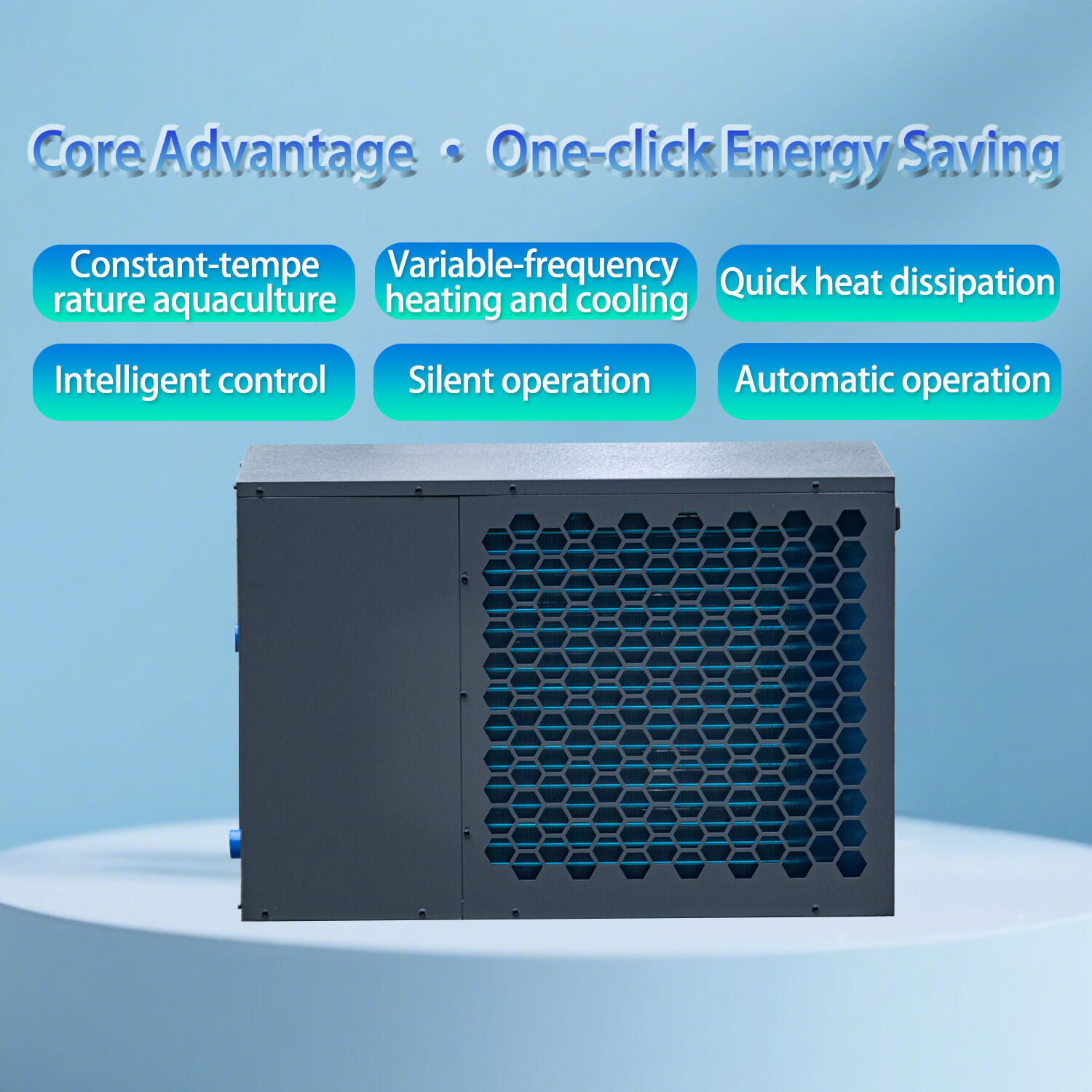 Frequency Conversion Aquaculture Constant Temperature Heater Aquarium ...