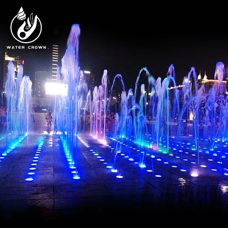 Custom Modern Style Outdoor Crown Fountain Set Dry Land Water Feature ...