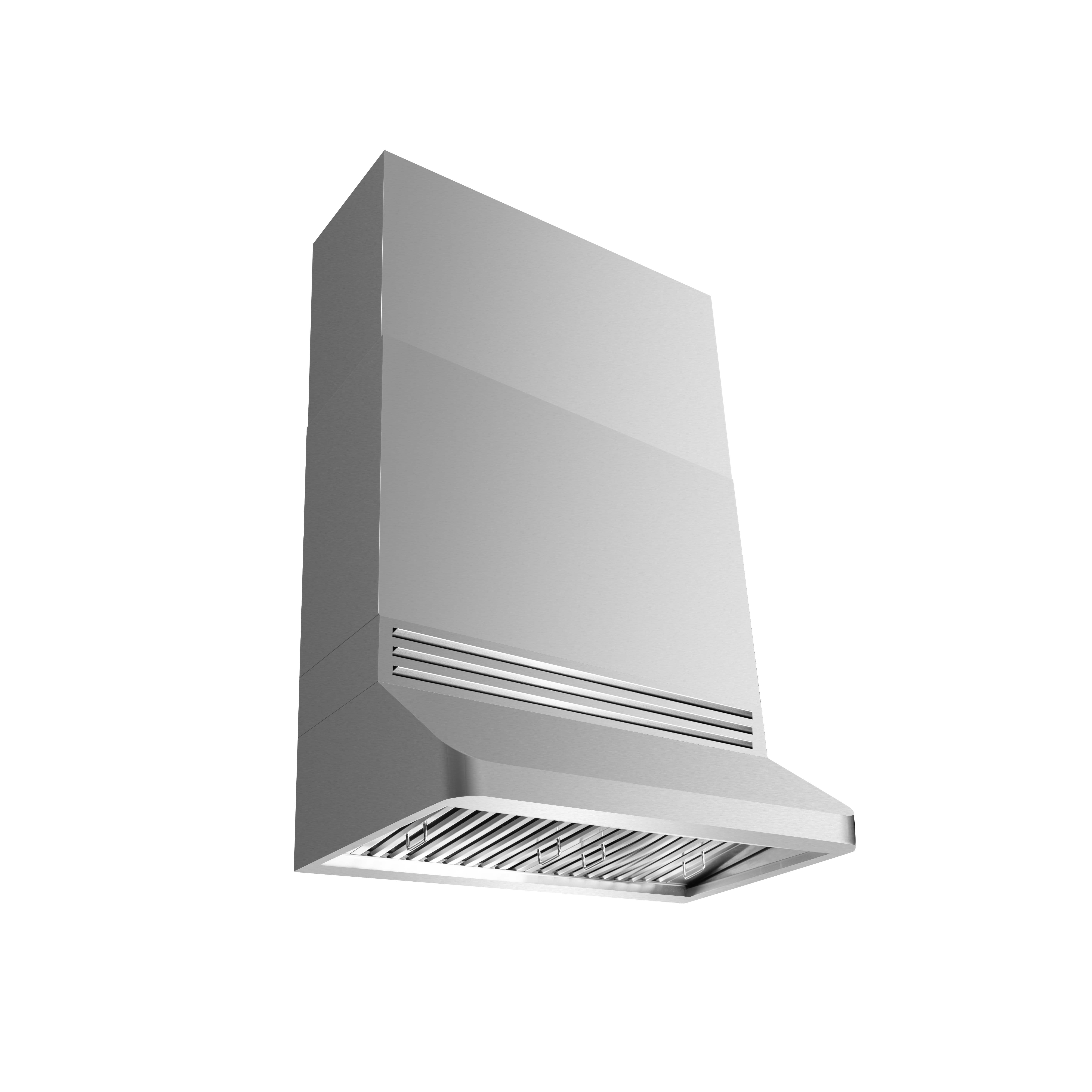 Electric Stainless Steel Range Hood with Baffles and Internal ...