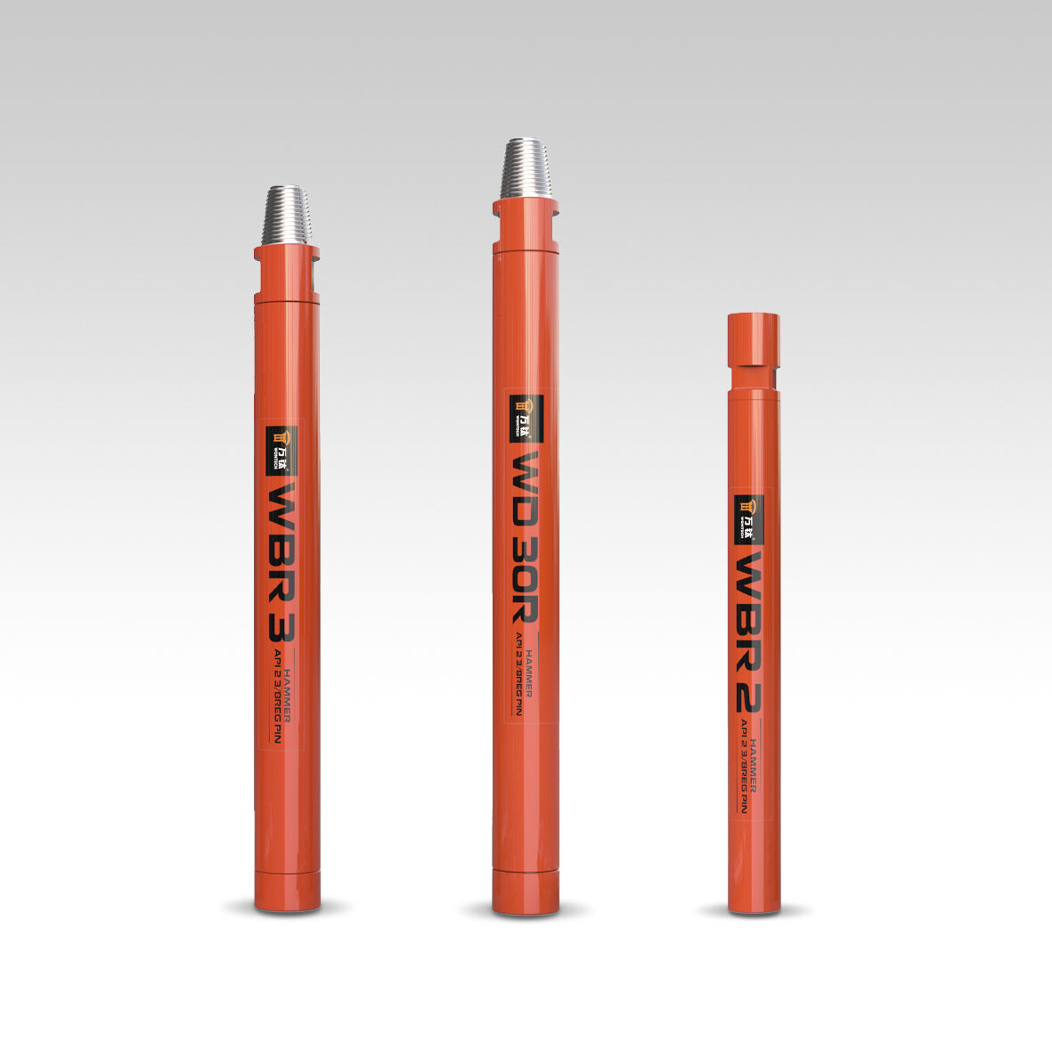 Wontech High-Quality DHD3.5 WT3 BR3 3" Inch DTH Hammer Down The Hole hammer for boreholes ...